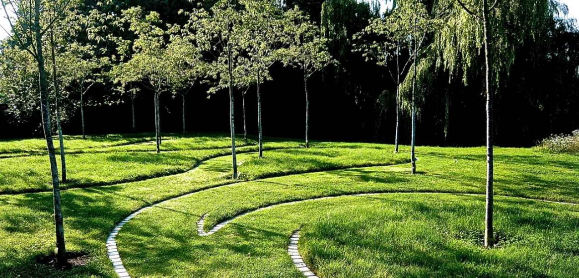 estate garden swirly mown path - Jo Alderson Phillips
