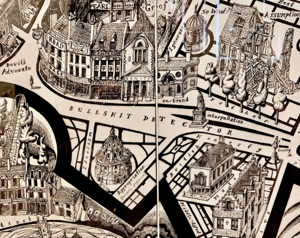 Grayson Perry Map of Days - Jo Alderson Phillips