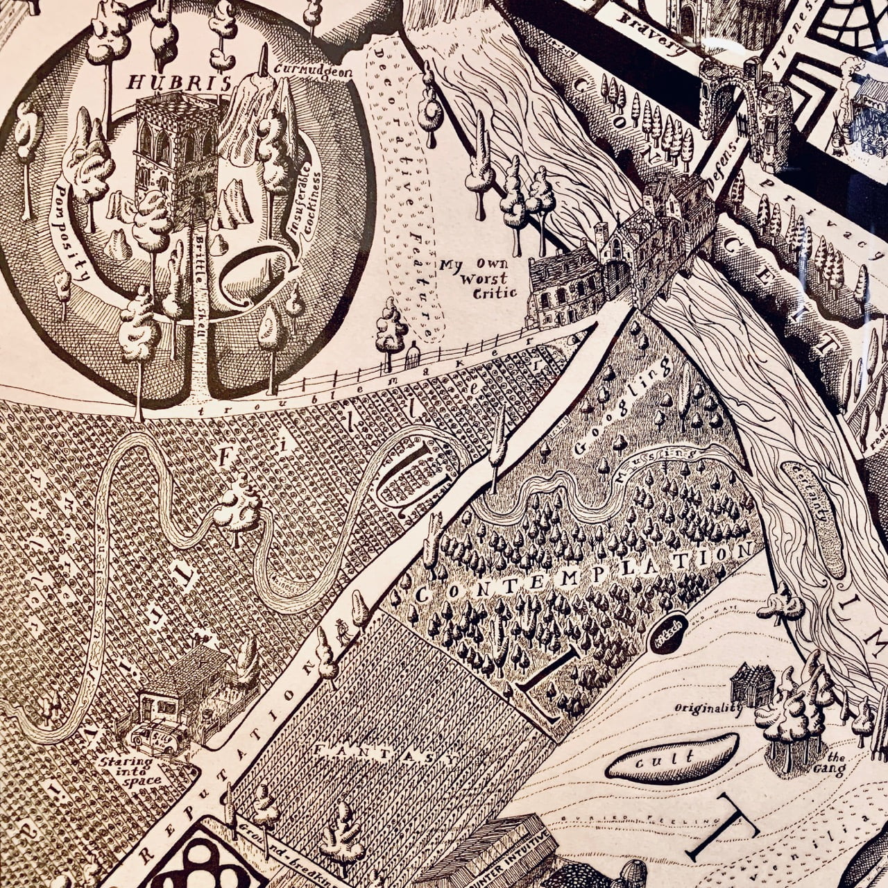 Map of days 1 - Jo Alderson Phillips